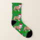 Christmas Bulldog puppy socks | Zazzle