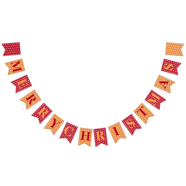 Christmas bunting flags | Zazzle