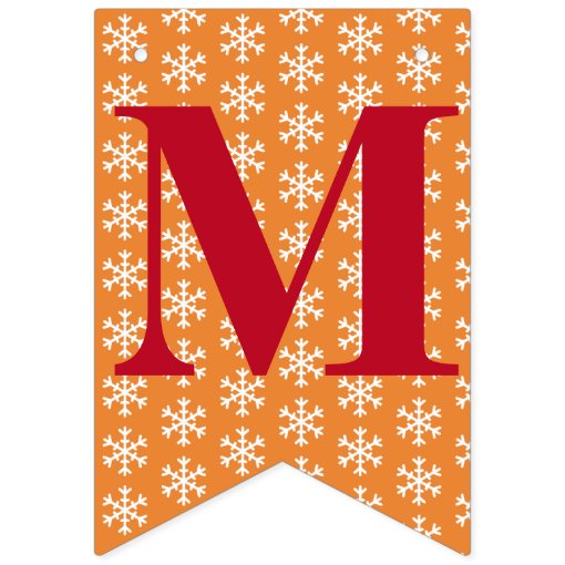 Christmas bunting flags | Zazzle