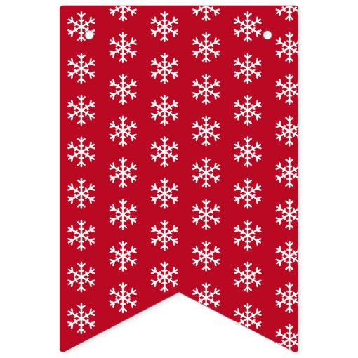 Christmas bunting flags | Zazzle