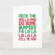 Christmas Burpees Holiday Card | Zazzle