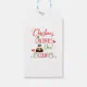 christmas calories dont count funny holiday quote gift tags | Zazzle