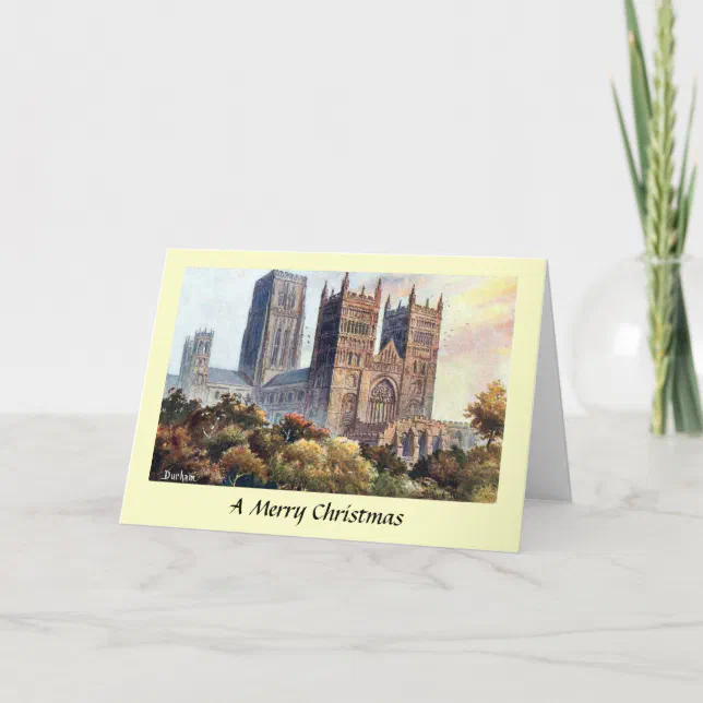 Christmas Card - Durham Cathedral | Zazzle