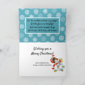 Christmas Card Snowman Covid No Place To Go Snow | Zazzle