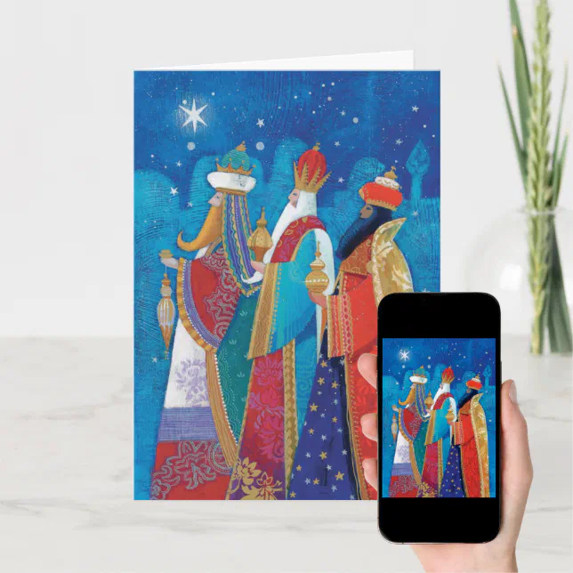 Christmas Card - Three Kings | Zazzle
