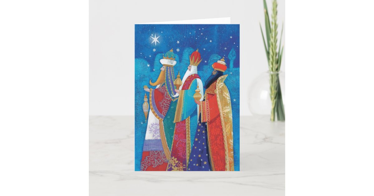 Christmas Card - Three Kings | Zazzle