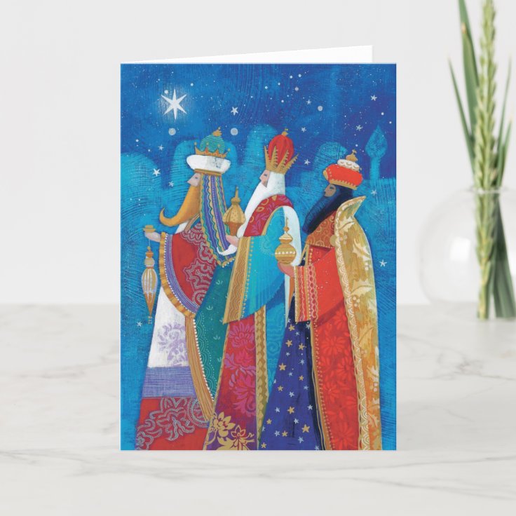 Christmas Card - Three Kings | Zazzle