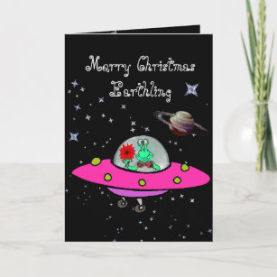 Alien Christmas Cards | Zazzle - 100% Satisfaction Guaranteed!
