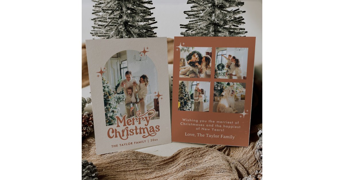 Christmas Cards | Boho Christmas Cards | Zazzle