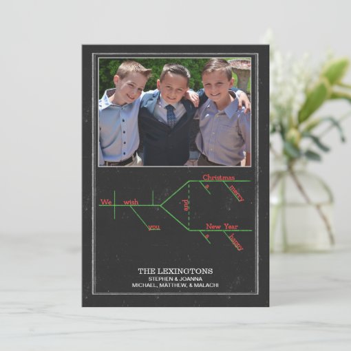 Christmas Carol Grammar Diagram Holiday Photo | Zazzle