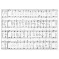 Christmas Carol Sheet Music Tablecloth | Zazzle