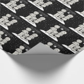 Christmas Caroling Wrapping Paper | Zazzle