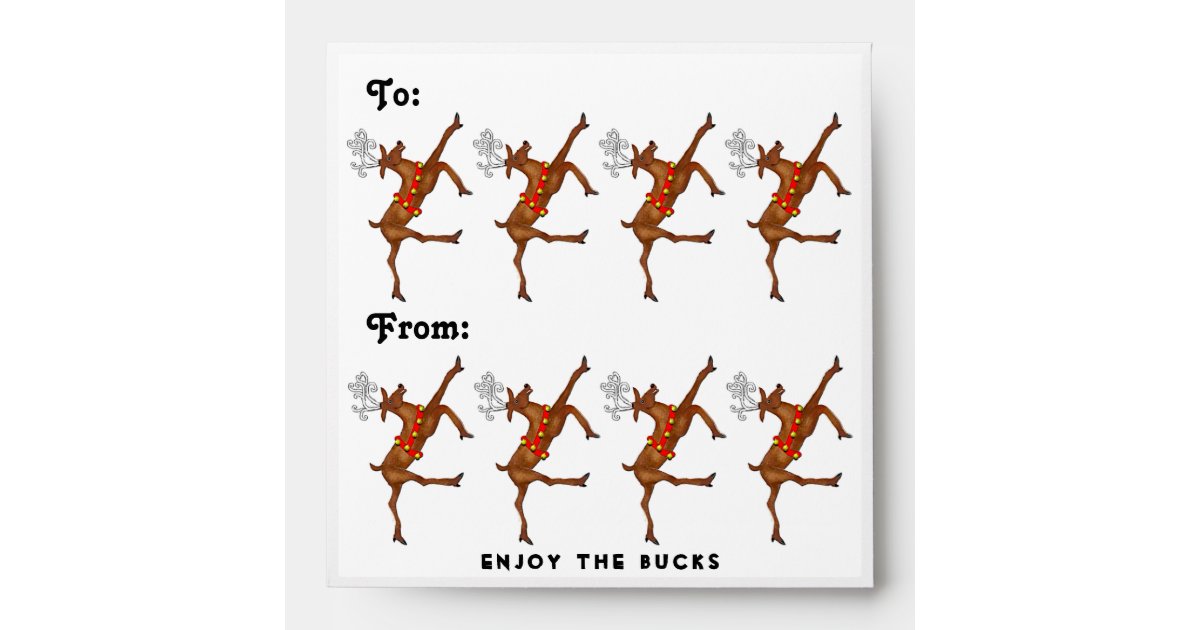 Christmas Cash Bonus Envelope | Zazzle