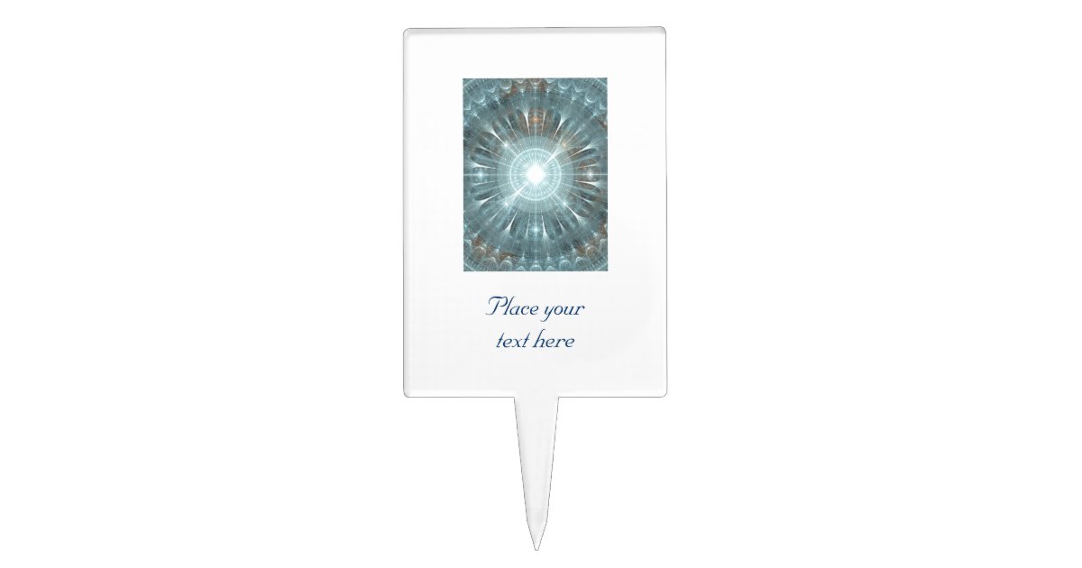 Christmas Cathedral Window Cake Topper | Zazzle