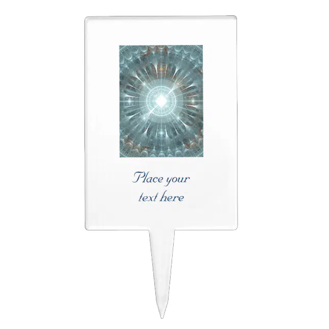 Christmas Cathedral Window Cake Topper | Zazzle