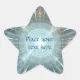 Christmas Cathedral Window Star Sticker | Zazzle