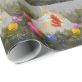 Christmas Chicken Wrapping Paper | Zazzle
