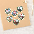 Christmas Chickens Sticker | Zazzle