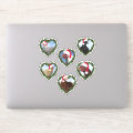 Christmas Chickens Sticker | Zazzle