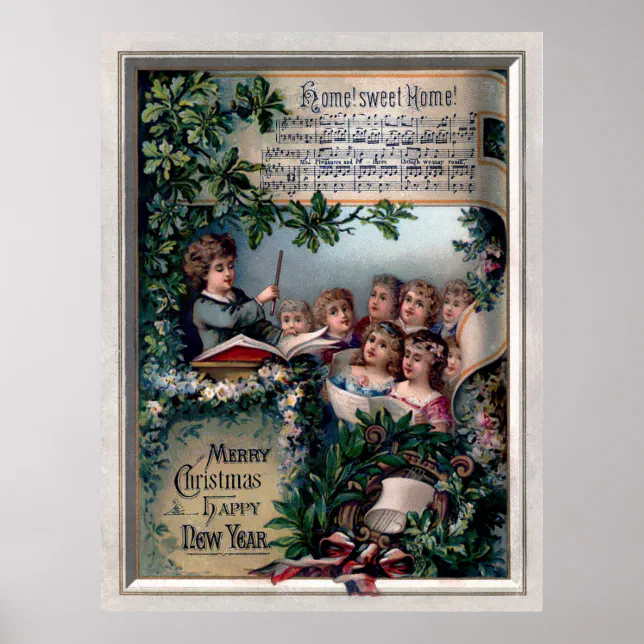 Christmas Choir Poster | Zazzle
