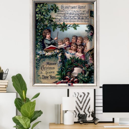 Christmas Choir Poster | Zazzle