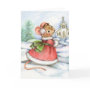 Christmas Church Mouse Card | Zazzle