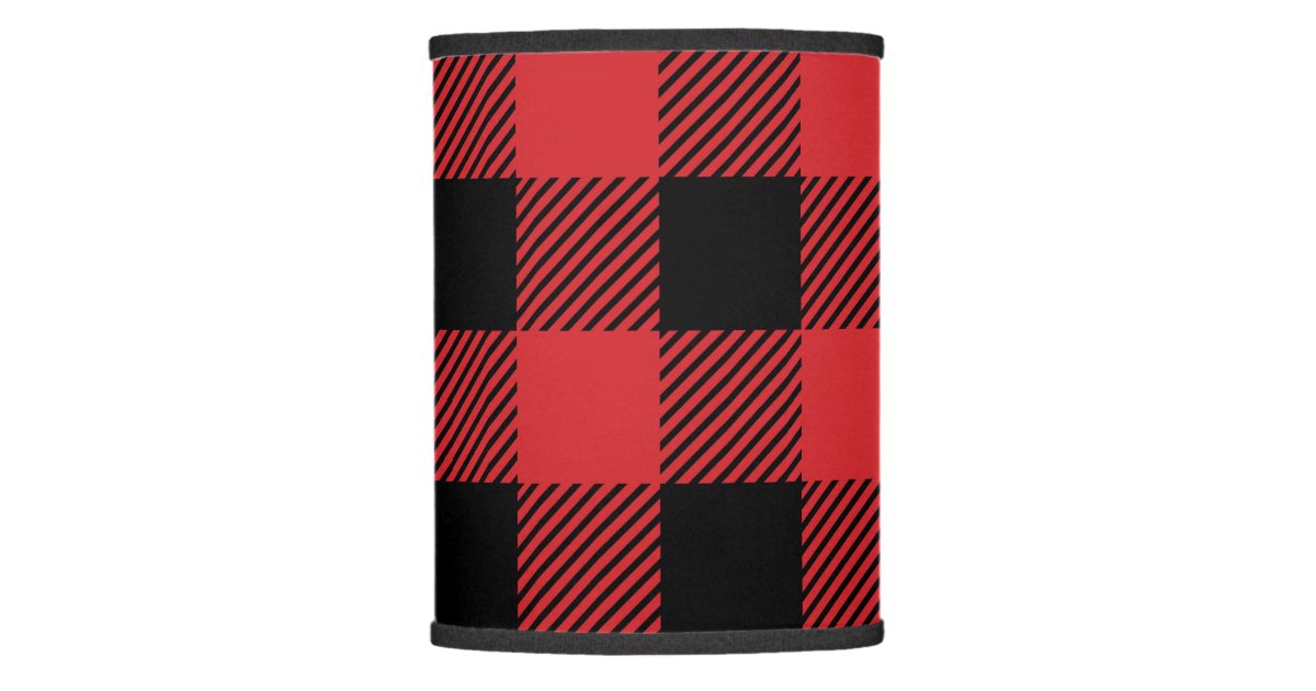 Christmas classic Buffalo check plaid pattern Lamp Shade | Zazzle