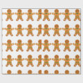 Christmas classic gingerbread man bestselling wrapping paper | Zazzle
