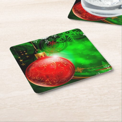 Christmas Coasters | Zazzle