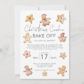 Christmas Cookie Bake Off Party Invitation | Zazzle
