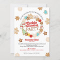 Christmas Cookie Kids Drop Off Party Invitation | Zazzle