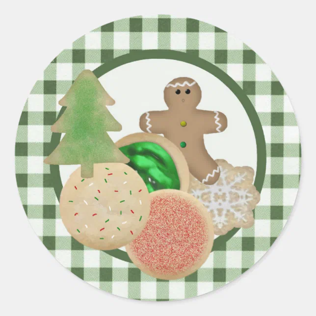Christmas Cookies Sticker | Zazzle