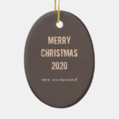 Christmas Covid Pandemic Ceramic Ornament | Zazzle