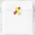 Christmas Crackers Square Sticker | Zazzle