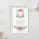 Christmas Crest | Whimsical and Colorful Wedding Invitation | Zazzle