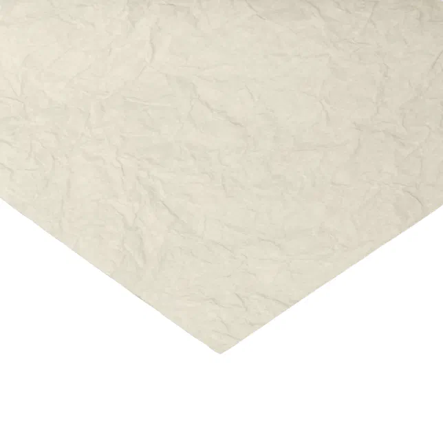 Christmas Crumpled Paper Rustic in Cream | Zazzle