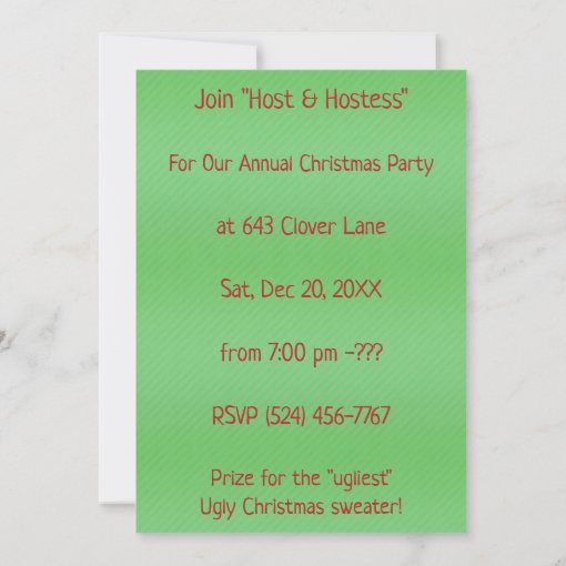 Christmas Custom Naughty Santa Party Invitation Zazzle