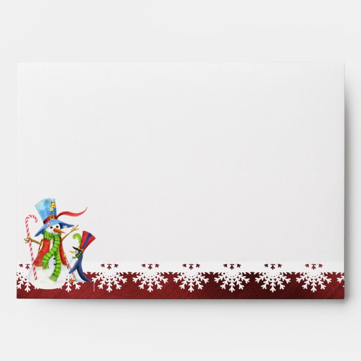 Christmas Decorated Envelopes | Zazzle.com