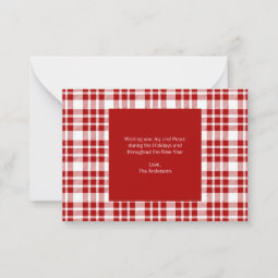 Christmas Definition Holiday Mini Holiday Cards | Zazzle