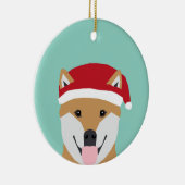 Christmas Doge Ornament - shiba inu christmas dog | Zazzle