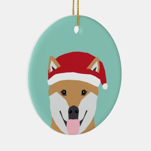 Christmas Doge Ornament - shiba inu christmas dog | Zazzle
