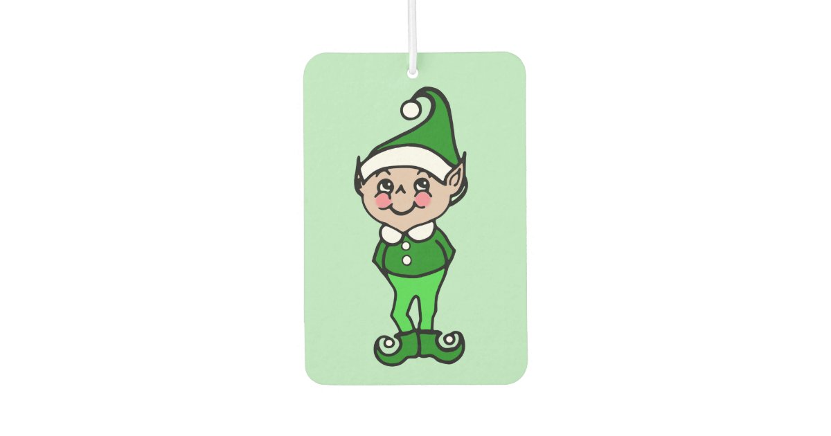 Christmas Elf Air Freshener | Zazzle