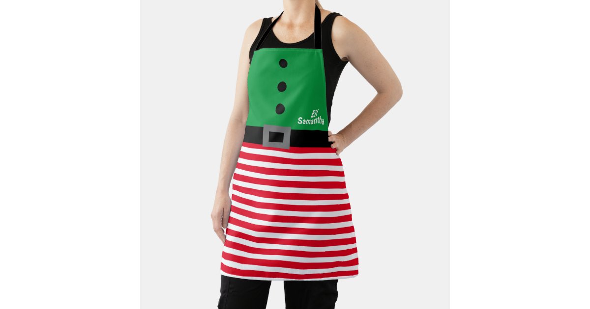 Christmas Elf Apron | Zazzle