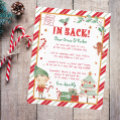 Christmas Elf personalized letter Poster | Zazzle
