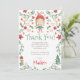 Christmas Elf Thank You Cards | Zazzle