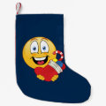 Christmas Emoji Stocking | Zazzle