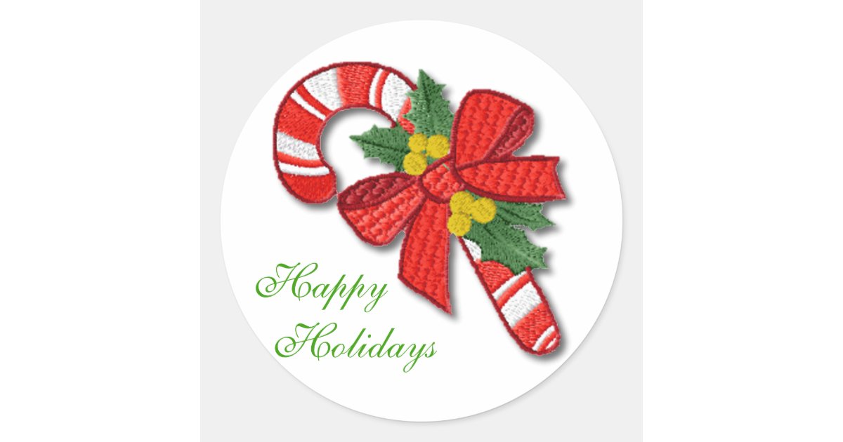 Christmas Envelope Sticker Seals | Zazzle