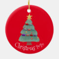 Christmas Face mask Tree Covid 2020 Ceramic Ornament | Zazzle