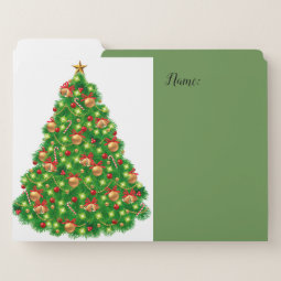 Christmas File Folder | Zazzle