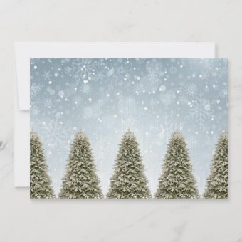 Christmas Fir Pine Tree | Party Invitation | Zazzle